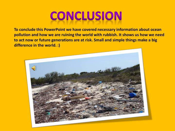 PPT - Ocean Pollution PowerPoint Presentation - ID:2394342