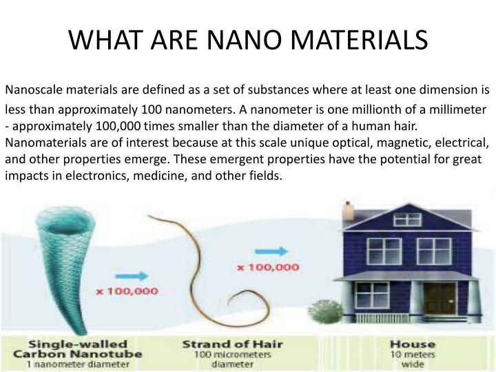 PPT - NANO MATERIALS PowerPoint Presentation - ID:2394424