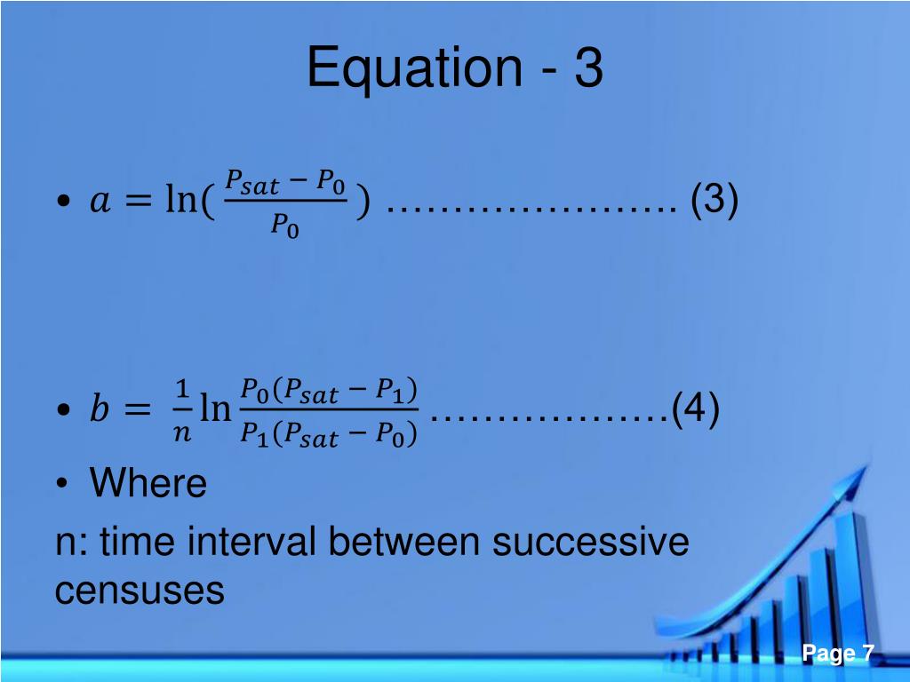 Ppt Population Forecasting Logistic Curve Method Powerpoint