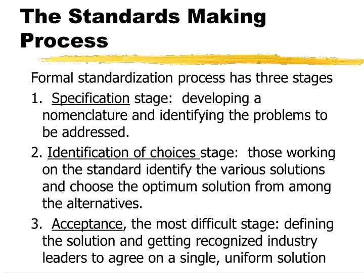 PPT - Network Standards PowerPoint Presentation - ID:2394679