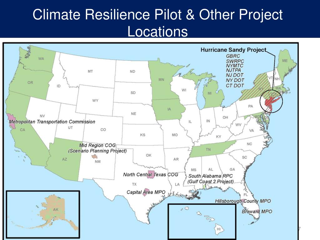 PPT - FHWA Climate Change Adaptation Activities and F unding ...