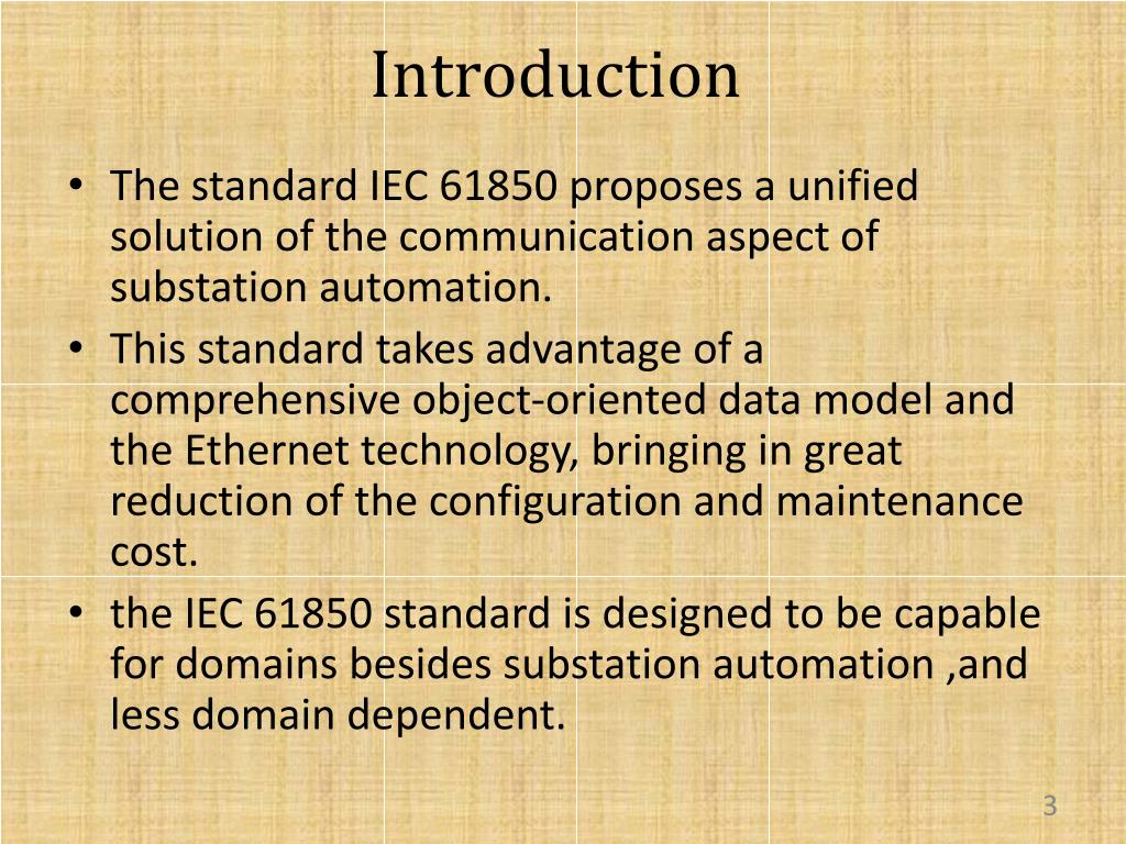 Ppt Understanding The Iec 61850 Standard Powerpoint Presentation