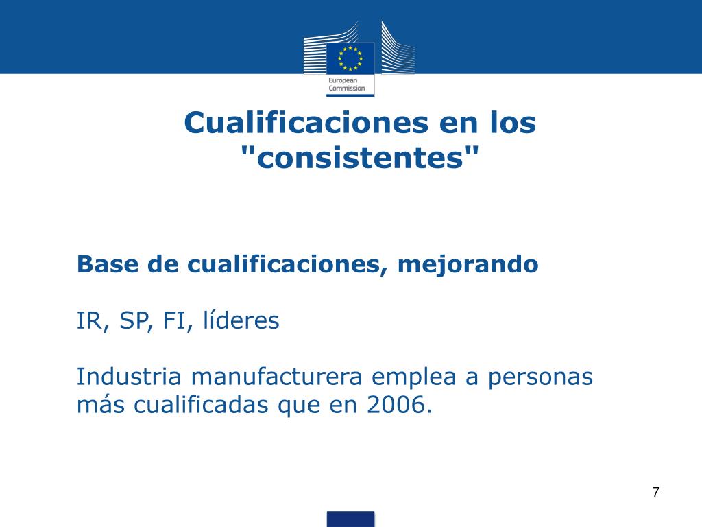 PPT - Productividad laboral y cualificaciones en la UE PowerPoint ...