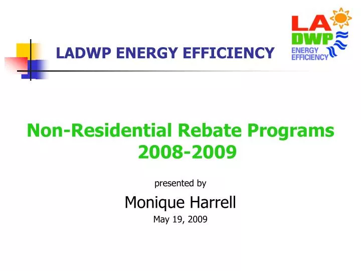 PPT - LADWP ENERGY EFFICIENCY PowerPoint Presentation, free download ...
