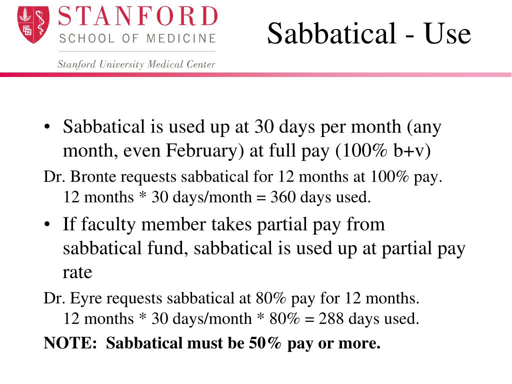 PPT - Faculty Sabbaticals and Leaves PowerPoint Presentation, free ...