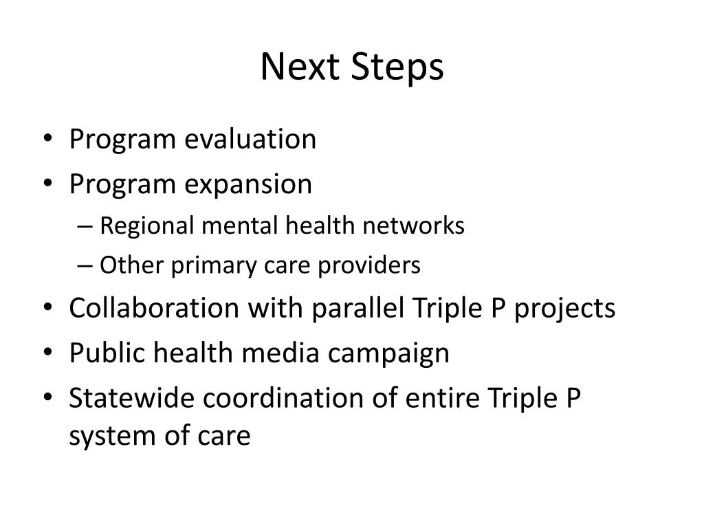PPT - Triple P: Coming to a Doctor's Office Near You? Primary Care ...