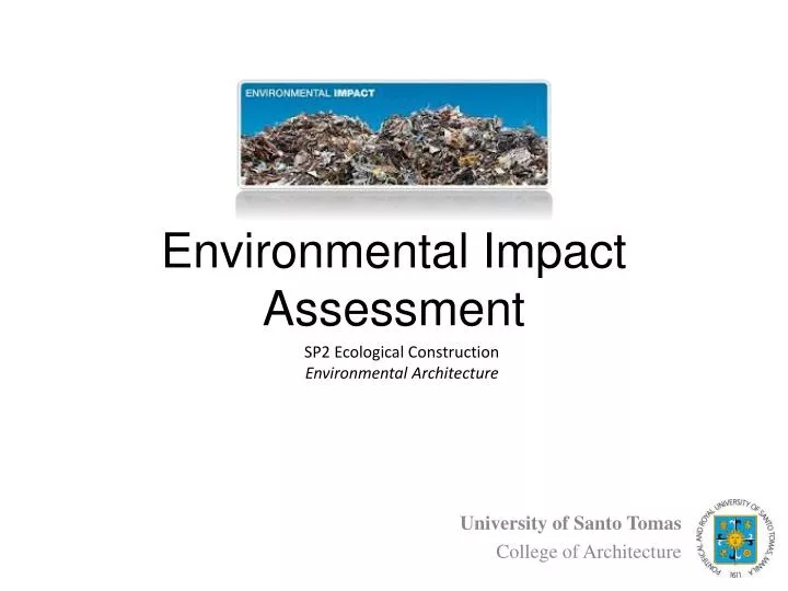 PPT - Environmental Impact Assessment PowerPoint Presentation, free ...