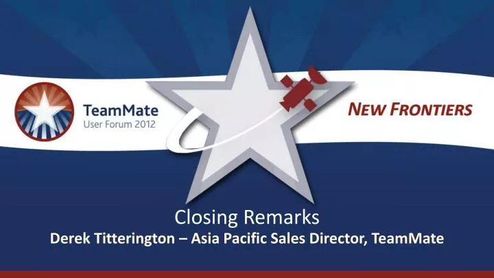 PPT - Closing Remarks PowerPoint Presentation, free download - ID:2397065