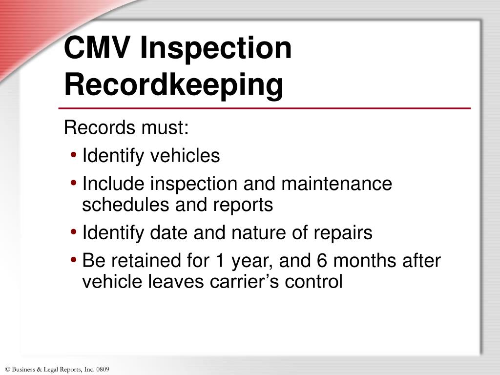 PPT - Commercial Motor Vehicle Inspections PowerPoint Presentation ...