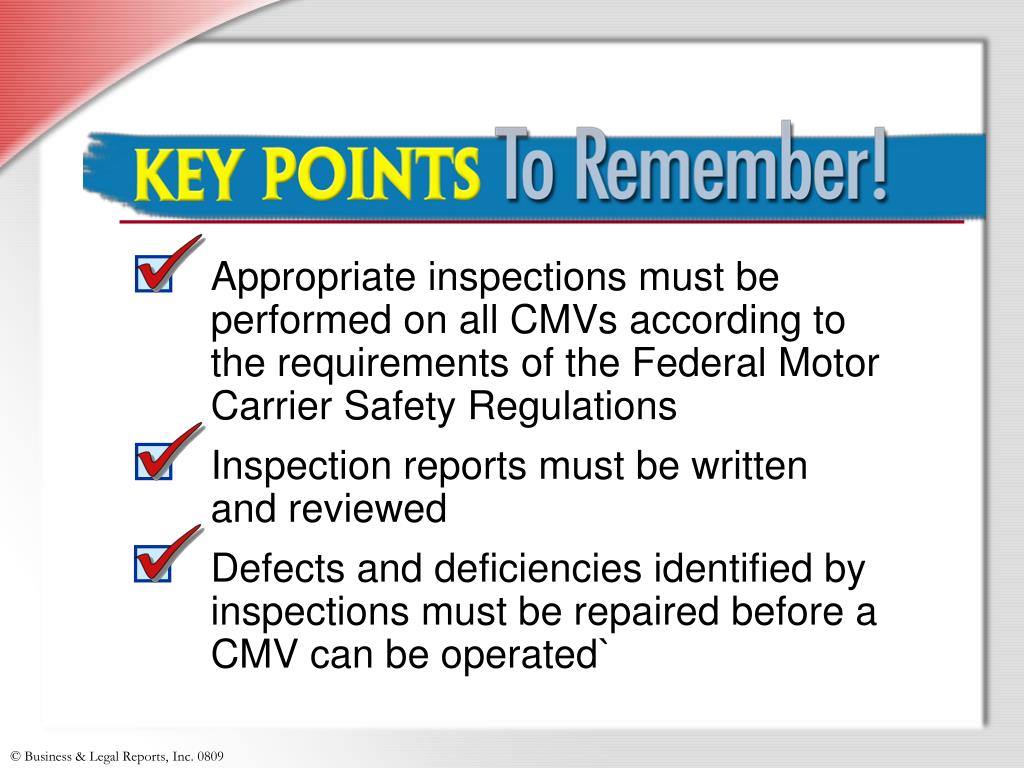 PPT - Commercial Motor Vehicle Inspections PowerPoint Presentation ...