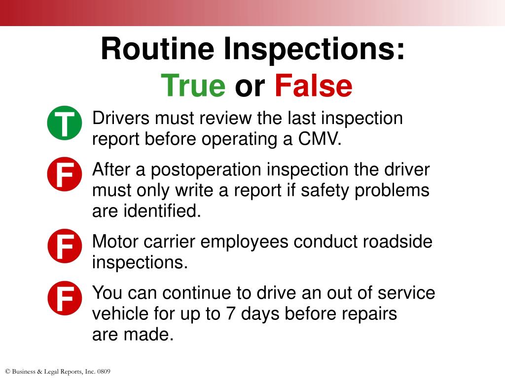 PPT - Commercial Motor Vehicle Inspections PowerPoint Presentation ...