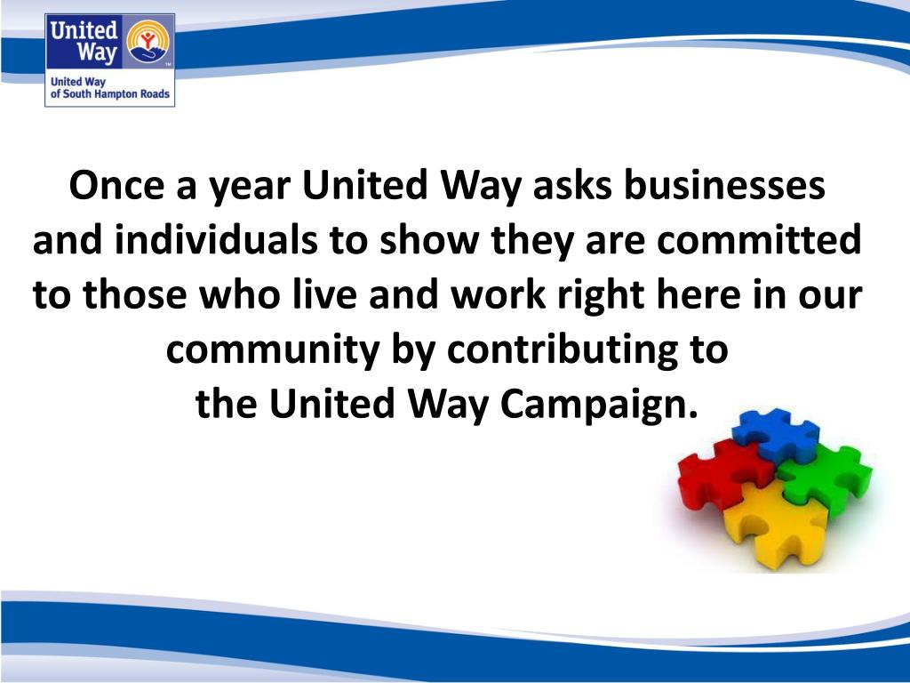 PPT - Our Mission Statement: United Way of South Hampton Roads ...