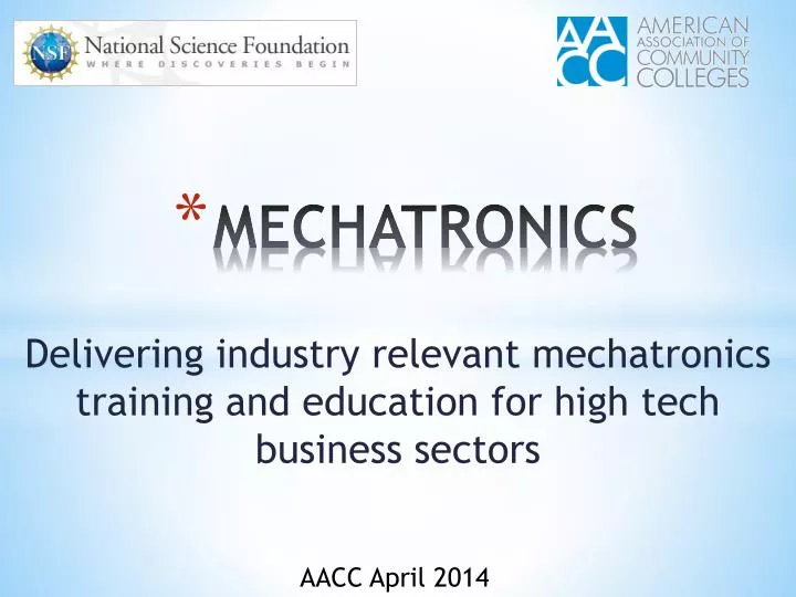PPT - MECHATRONICS PowerPoint Presentation, free download - ID:2398360