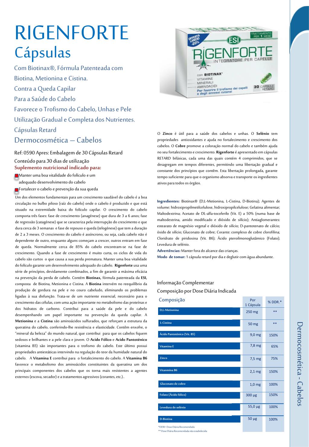 PPT - Rigenforte Capsules for Healthy Hair, Skin & Nails - Patented ...