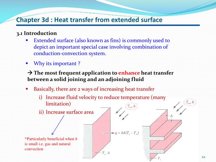 PPT - 1D, Steady State Heat Transfer with Heat Generation Fins and ...