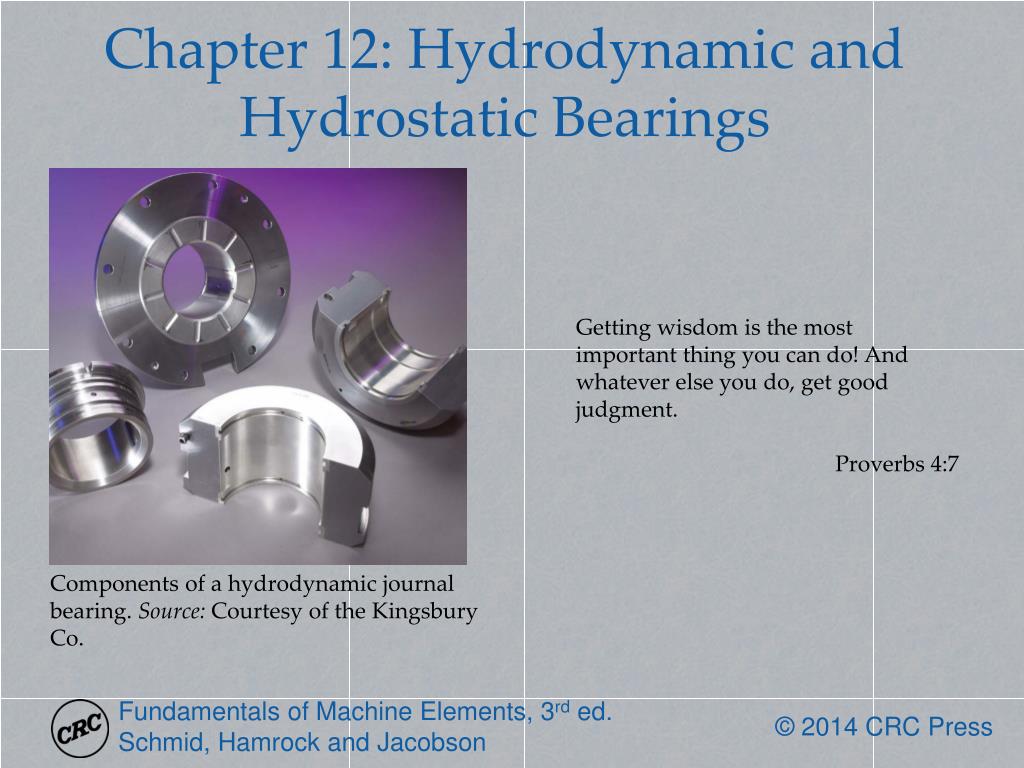 PPT - Chapter 12: Hydrodynamic and Hydrostatic Bearings PowerPoint ... PPT - Chapter 12: Hydrodynamic and Hydrostatic Bearings PowerPoint ...