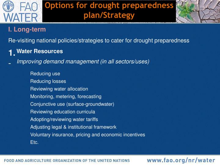 PPT - Drought Preparedness, Mitigation and Response PowerPoint ...