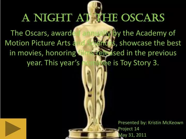 PPT - A Night at the Oscars PowerPoint Presentation, free download - ID ...