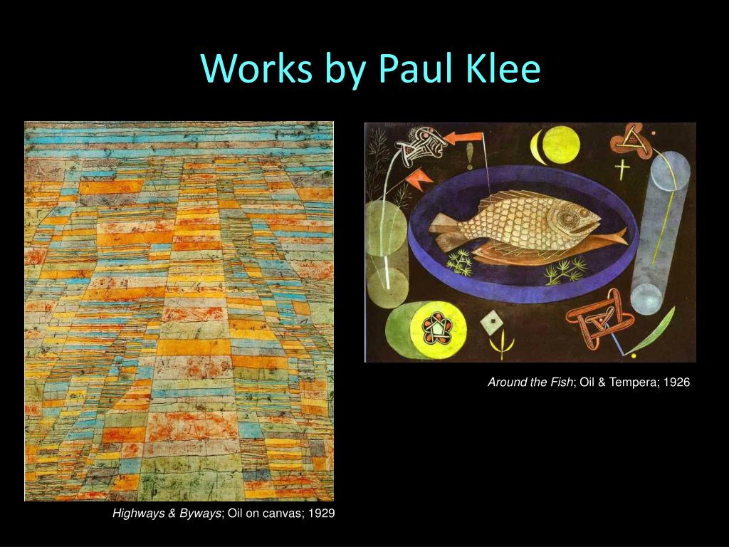 PPT - “Fish Magic” by Paul Klee Oil & watercolour varnished; 1925 ...