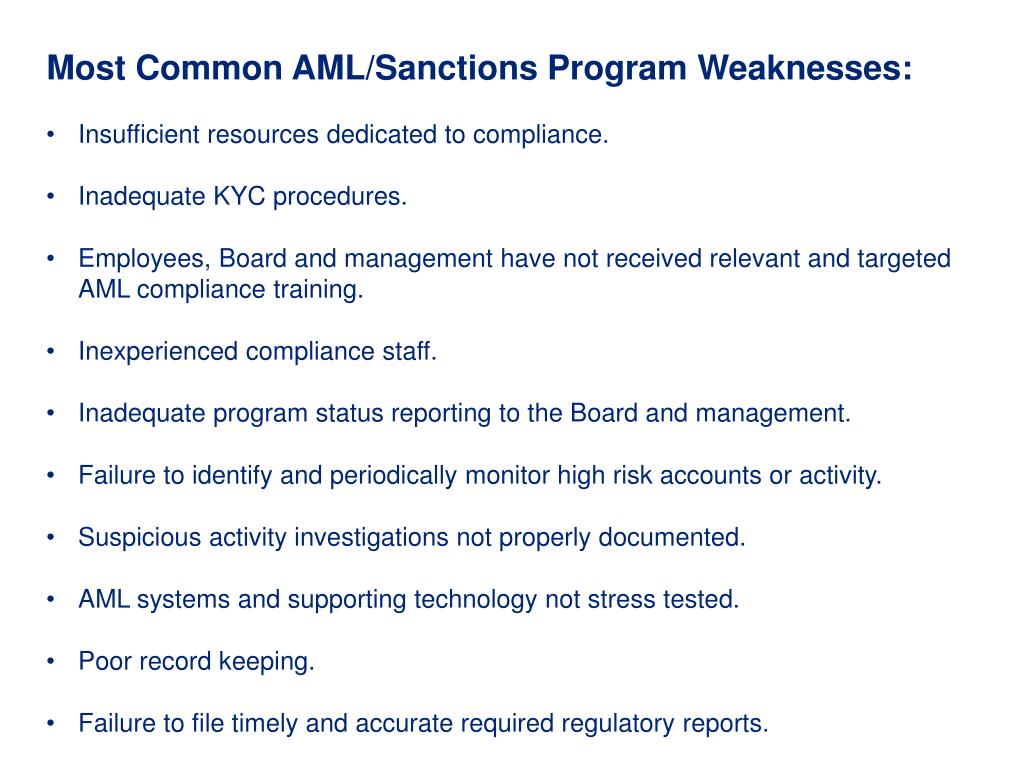 PPT - Crime Stoppers International Assessing the Anti-Money Laundering (“AML”) Compliance ...