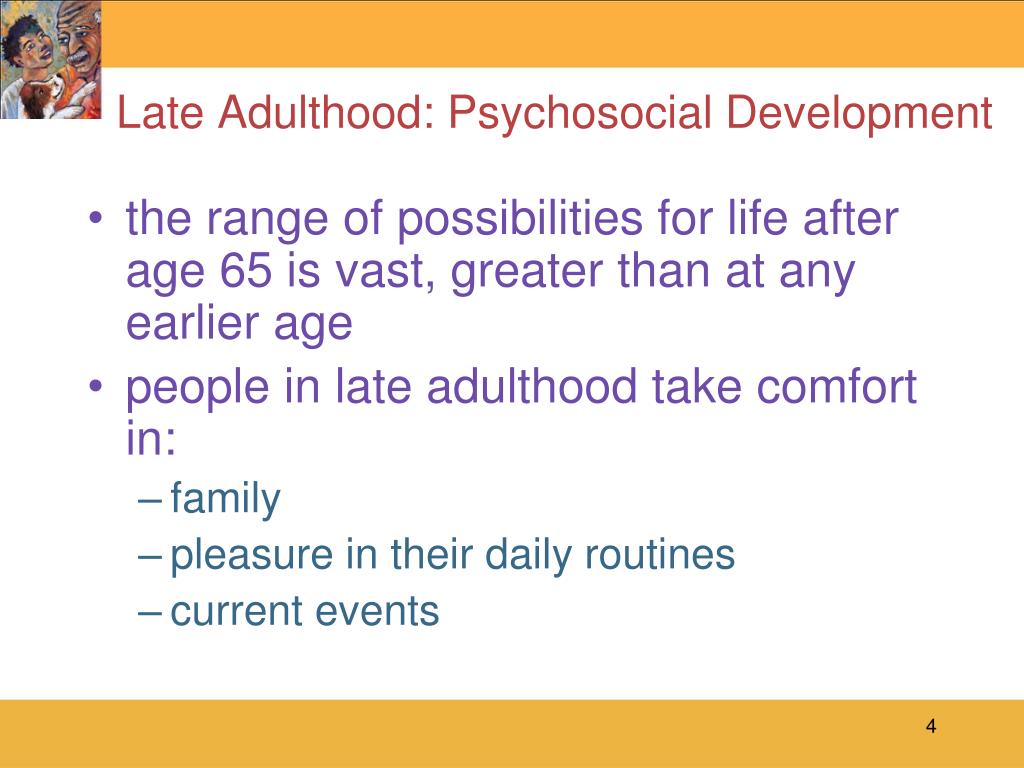 PPT - Late Adulthood Prepared by Madeleine Lacefield Tattoon, M.A ...
