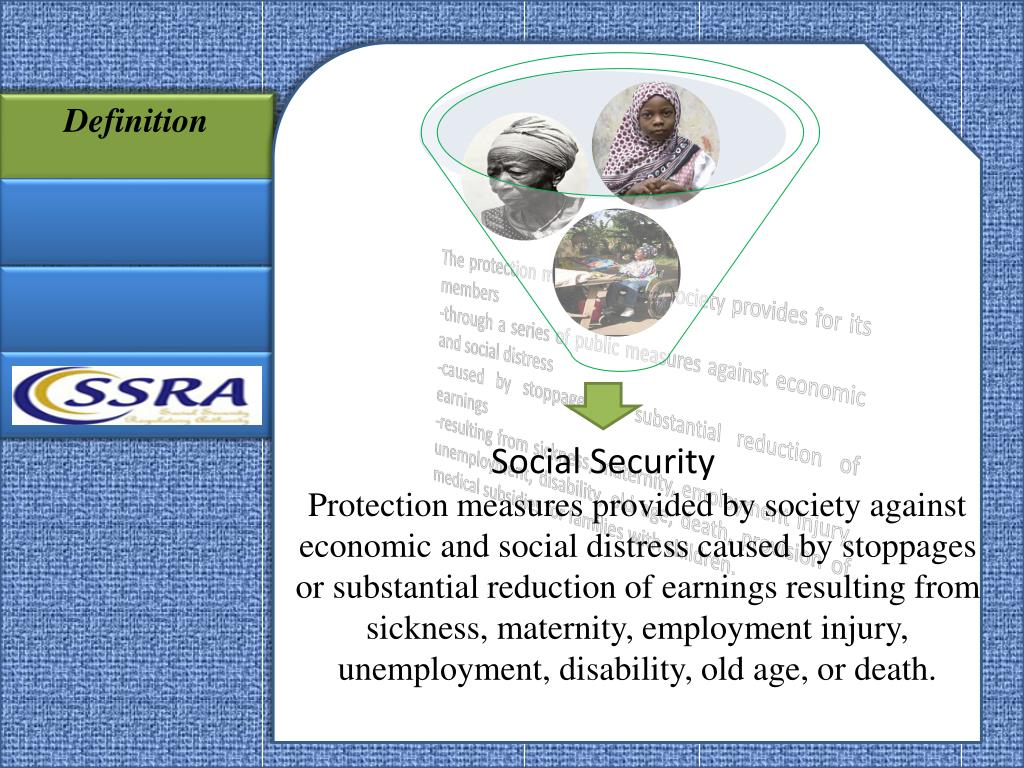 PPT - The protection measures which society provides for its members ...