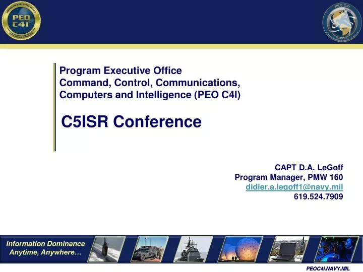PPT - C5ISR Conference PowerPoint Presentation, free download - ID:2400073