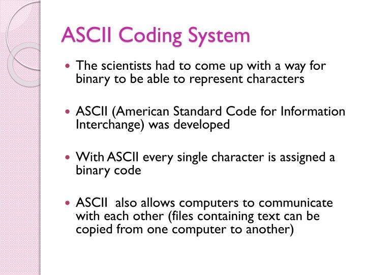 PPT - Coding System PowerPoint Presentation - ID:2400255