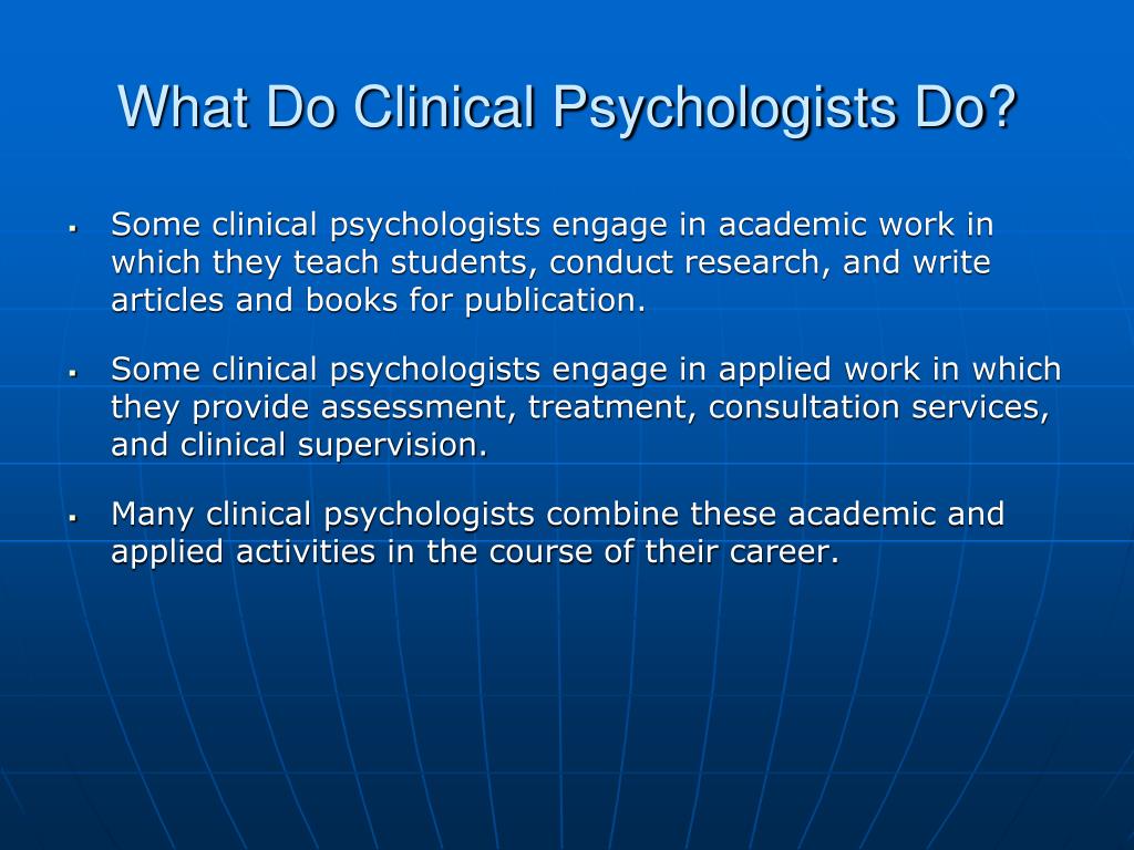 PPT - Clinical Psychology Presentation created by Irving B. Weiner ...