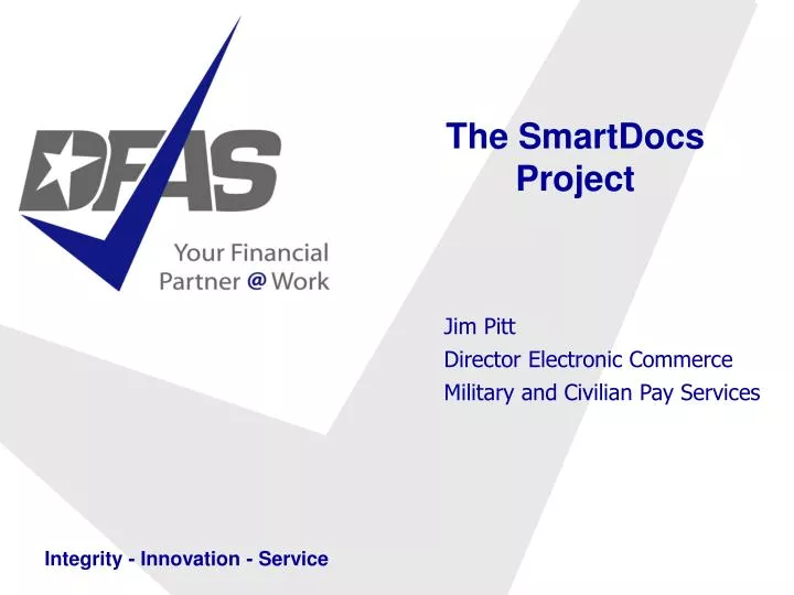 PPT - The SmartDocs Project PowerPoint Presentation, free download - ID:2401612