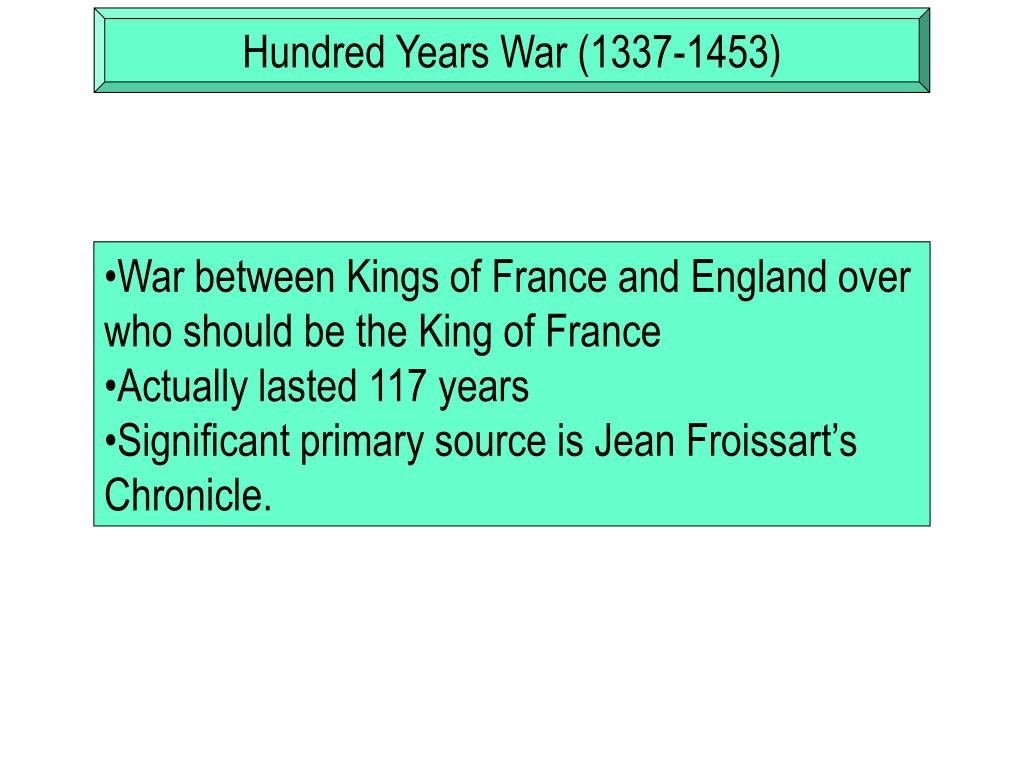 PPT - Crises of the 14 th Century a.k.a. The Late Middle Ages (1300 ...