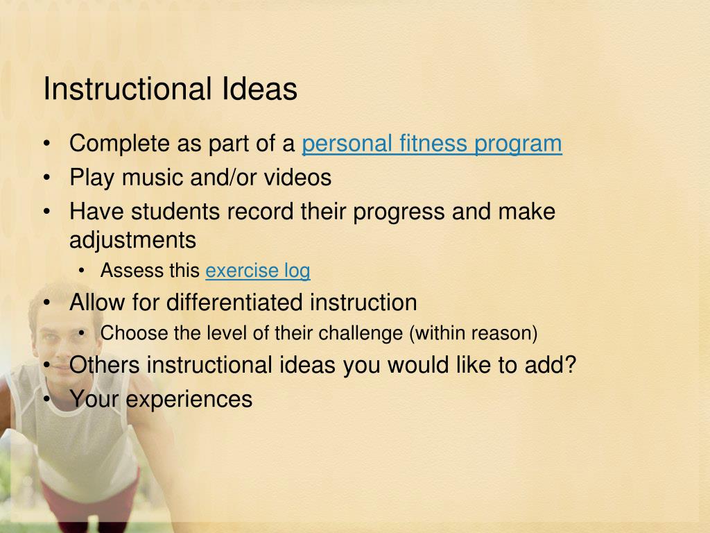 PPT - Fitness for Most of Us: At Home on a Shoestring PowerPoint ...