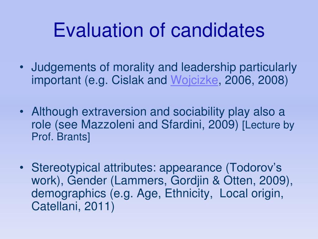 PPT - The Political Psychology of elections Theories and methods for ...
