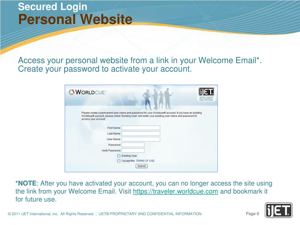 PPT - Worldcue ® TRAVELER An Introduction PowerPoint Presentation, free ...