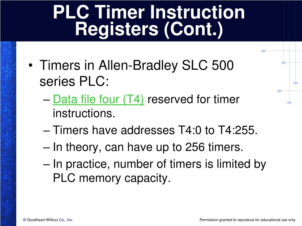 PPT - PLC Timer Instructions PowerPoint Presentation, free download ... PPT - PLC Timer Instructions PowerPoint Presentation, free download ...