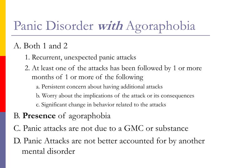 PPT - Anxiety Disorders PowerPoint Presentation - ID:2402773