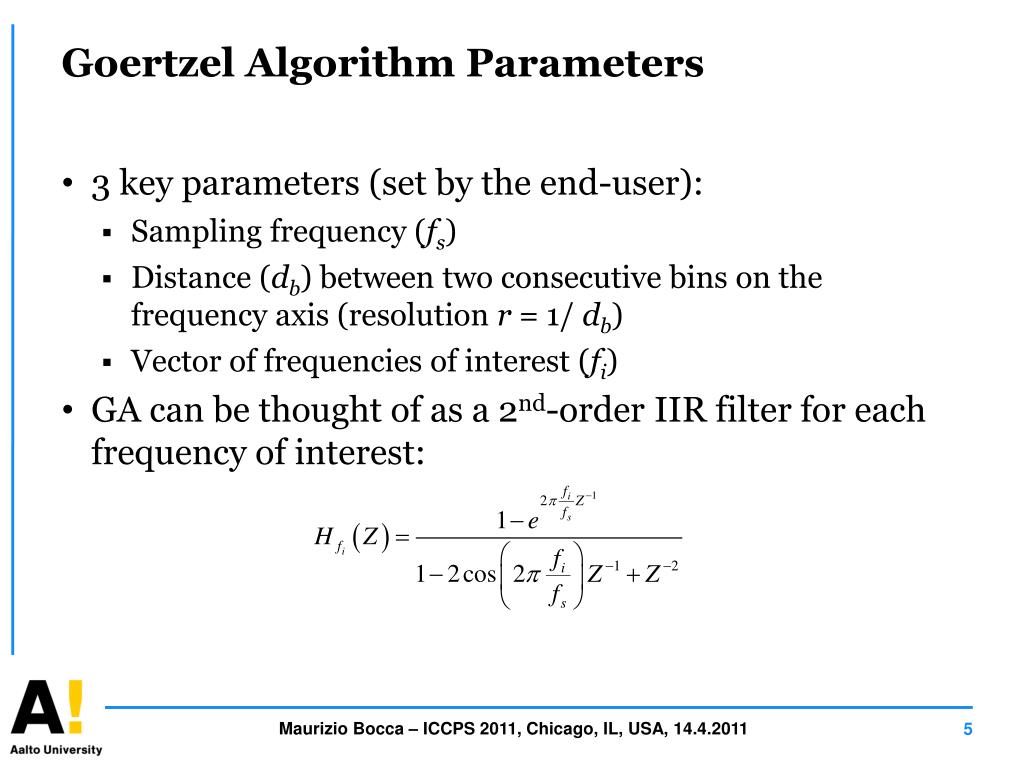Ppt Structural Health Monitoring In Wsns By The Embedded Goertzel Algorithm Powerpoint