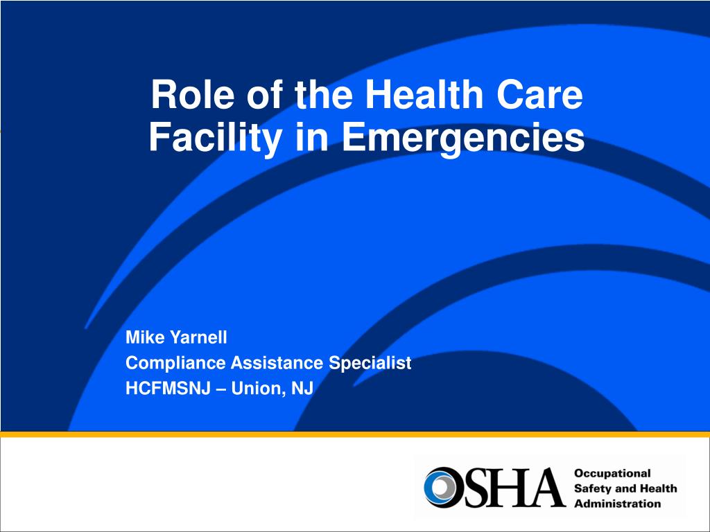PPT - Mike Yarnell Compliance Assistance Specialist HCFMSNJ – Union, NJ ...