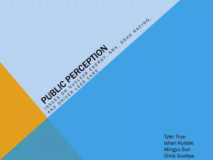 PPT - Public perception PowerPoint Presentation, free download - ID:2403137