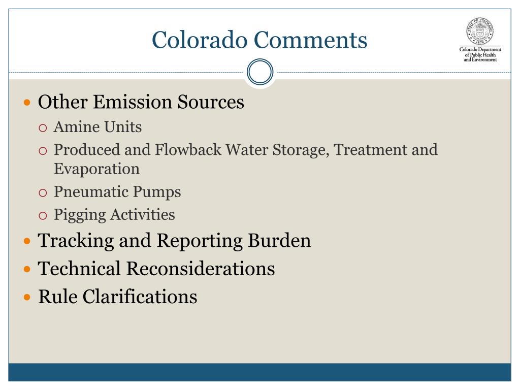 PPT - Oil and Natural Gas Air Pollution Standards PowerPoint ...