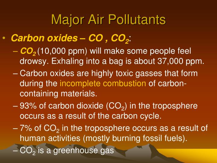 PPT - Air & Air Pollution PowerPoint Presentation - ID:2403394