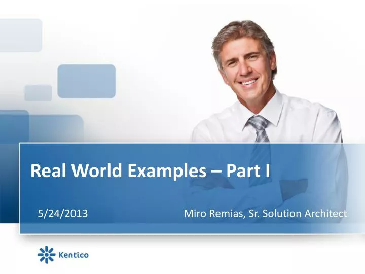 PPT - Real World Examples – Part I PowerPoint Presentation, free ...
