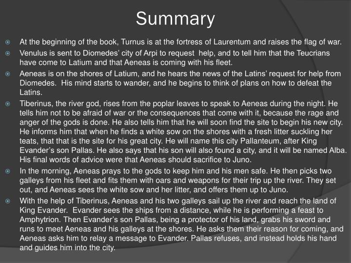 PPT - The Aeneid Book 8 PowerPoint Presentation - ID:2403557