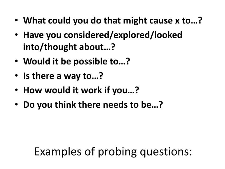 PPT - Coaches Guide to Probing Questions PowerPoint Presentation - ID ...
