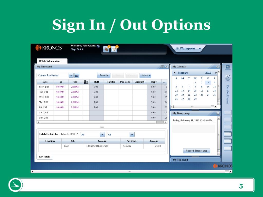 PPT - Kronos Overview Go-Live Date June 17, 2012 PowerPoint ...