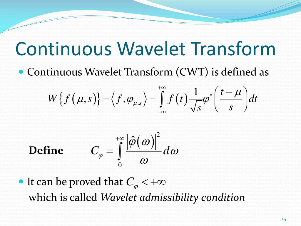 Ppt An Introduction To Wavelet Transform Powerpoint Presentation