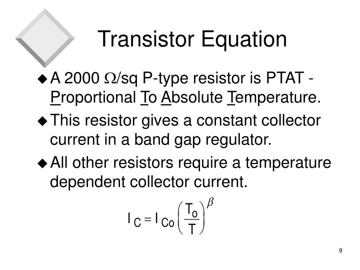 PPT - Band Gap Regulator Analysis PowerPoint Presentation - ID:2404340
