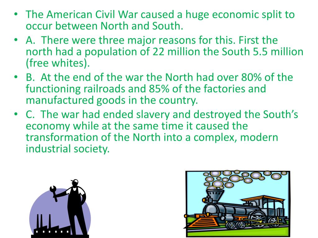 PPT - The American Civil War 1861-1865 SSUSH9 PowerPoint Presentation ...