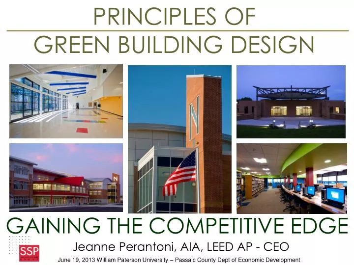 PPT - PRINCIPLES OF GREEN BUILDING DESIGN PowerPoint Presentation, free ...