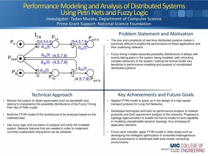 PPT - Performance Modeling and Analysis of Distributed Systems Using Petri Nets and Fuzzy Logic ...